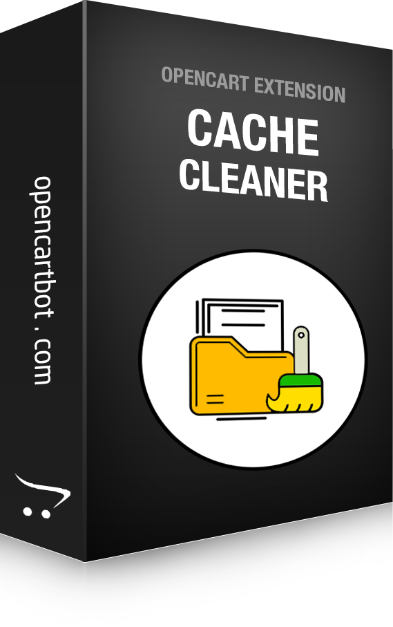 Cache Cleaner: Extension for OpenCart 3