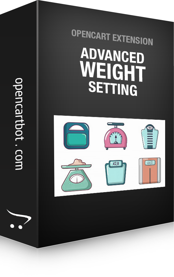 Advanced Weight Settings for OpenCart
